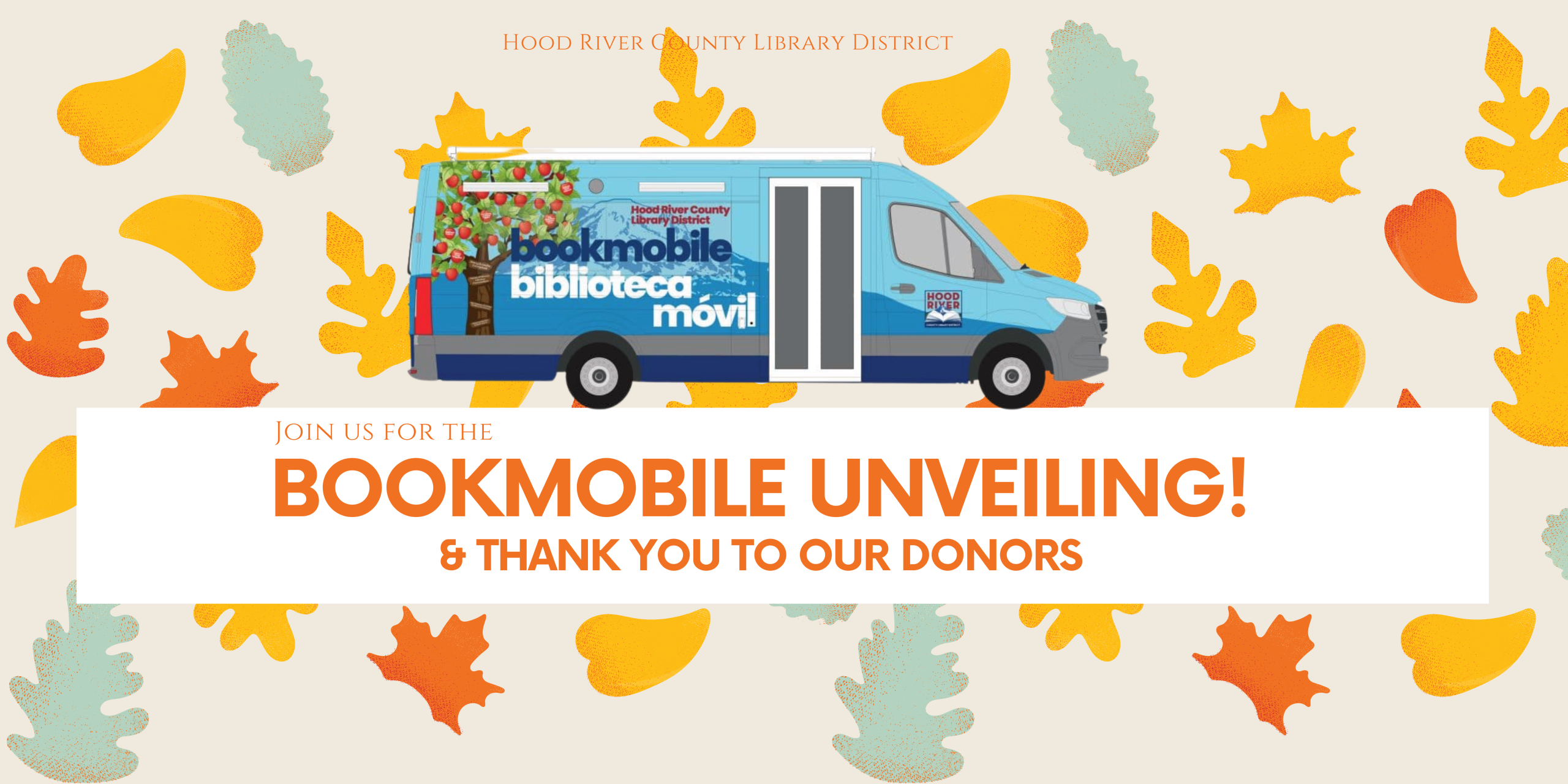 Bookmobile Unveiling | Hood River County Library District